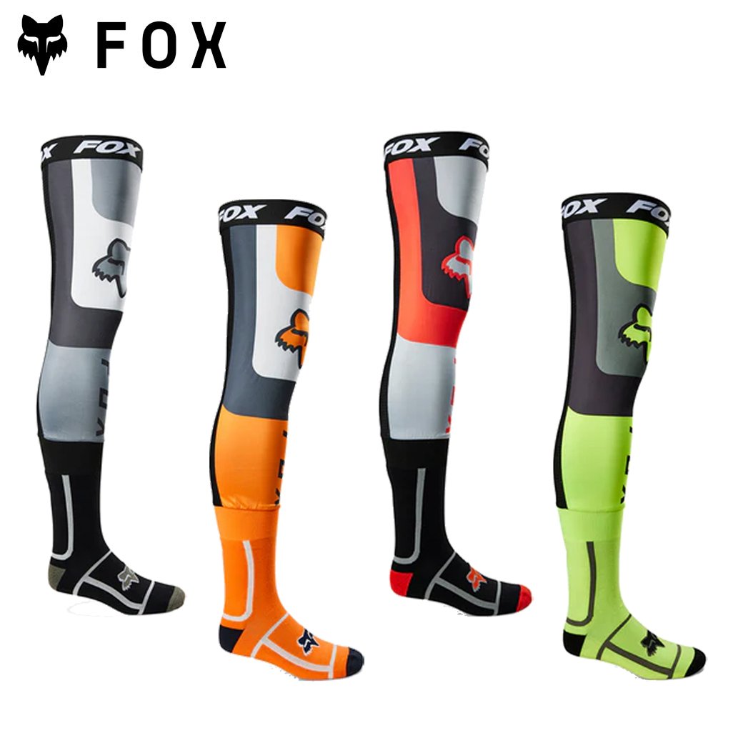 FOX FLEXAIR KNEE BRACE SOCK BLACK