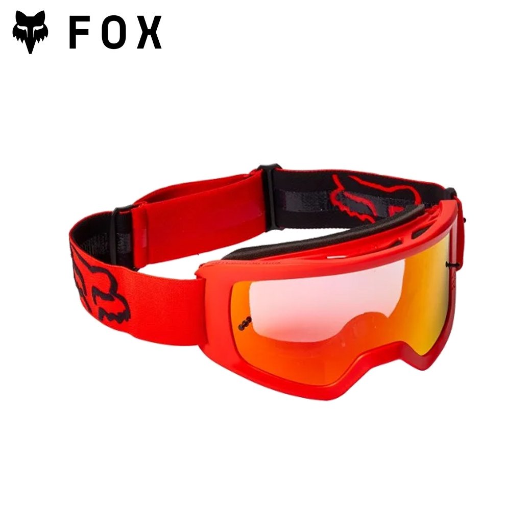 FOX MAIN STRAY GOGGLE-SPARK FLUORESCENT RED