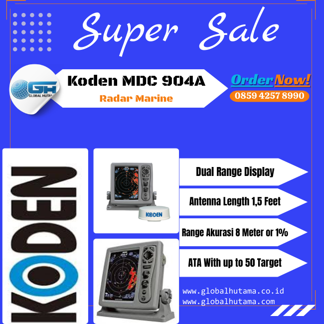 Jual Radar Marine | Koden MDC904A | Jakarta