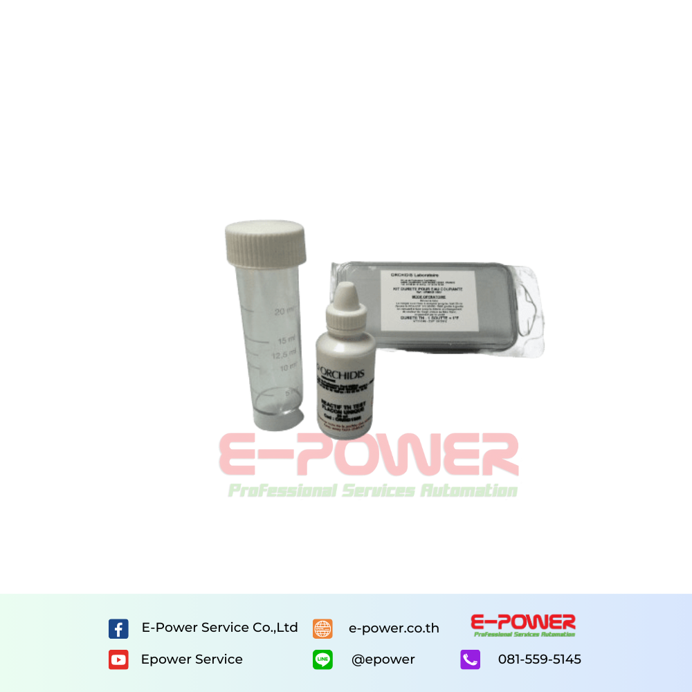 AQUALABO Hardness test kit for mains water (single bottle) 1 drop = 1°F