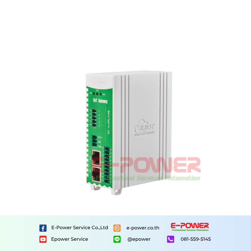 BL103 Modbus PLC to OPC UA Industrial Gateway