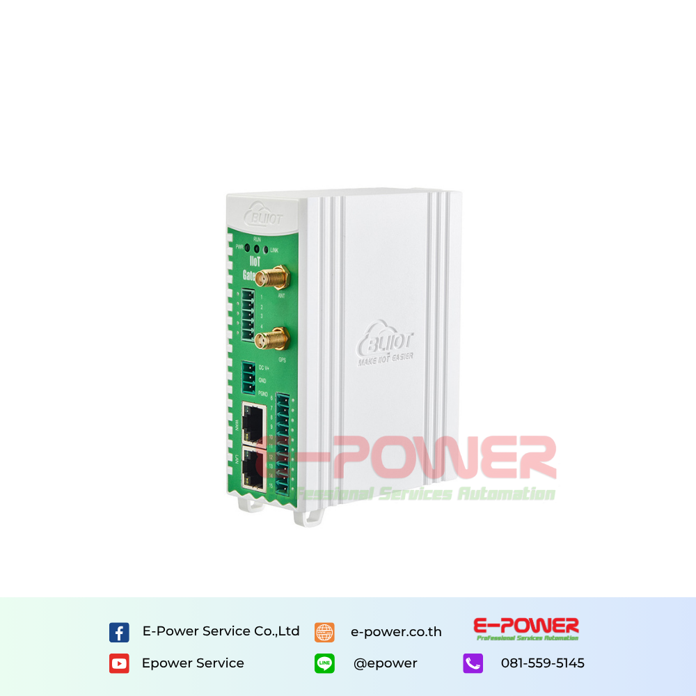 BL104 Modbus PLC to MQTT OPC UA Industrial Gateway