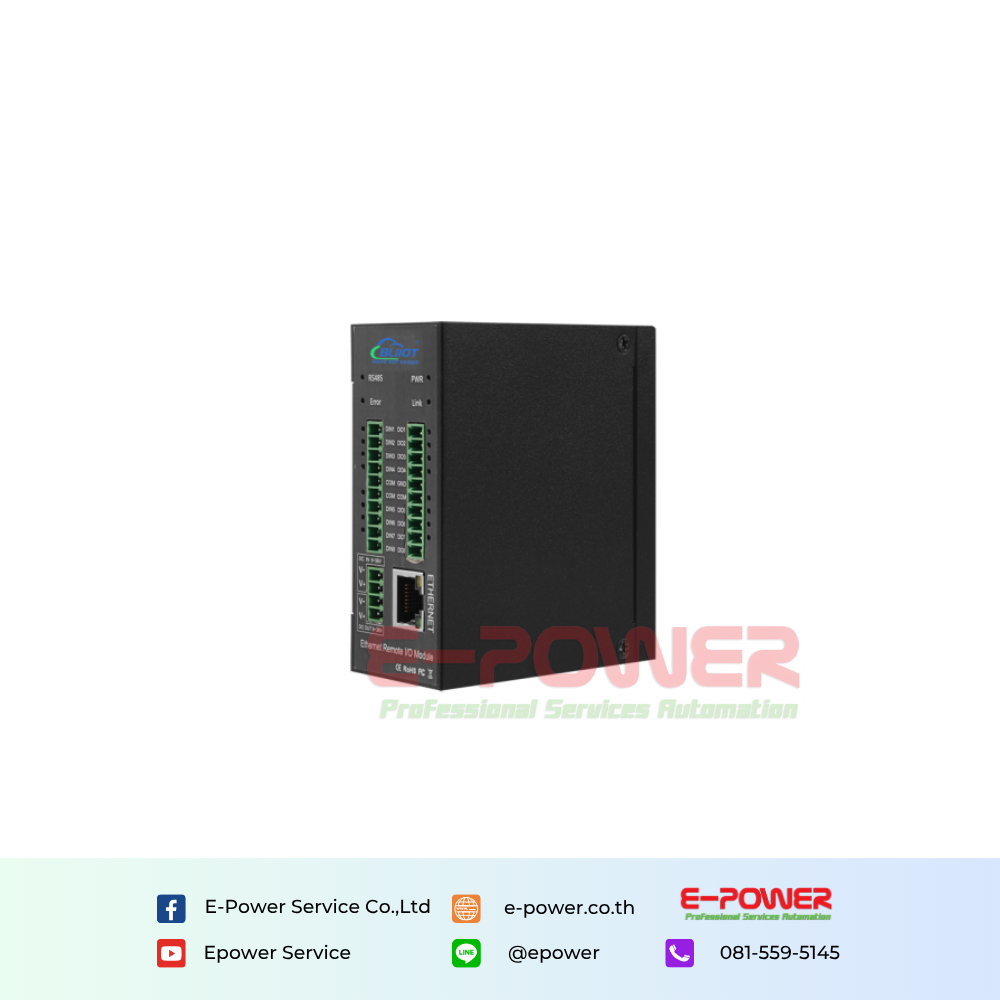 M170T Modbus TCP Ethernet Remote I/O Module
