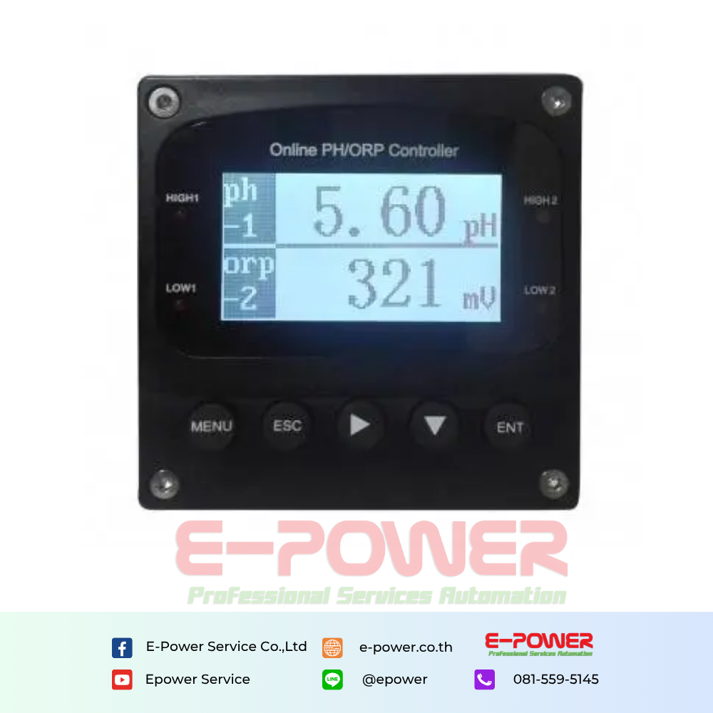 Online double channel PH, ORP, PH/ORP controller （PC-6850)