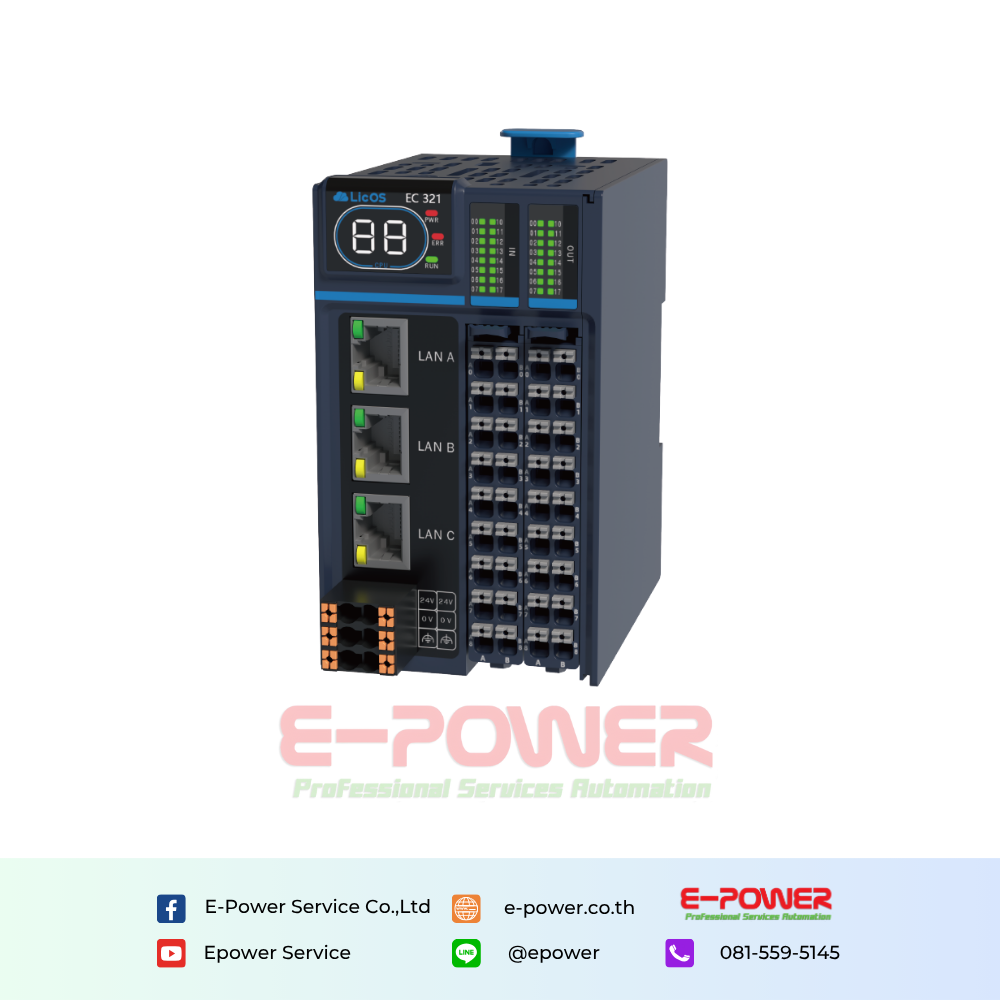 LicOS EC300 series PLC