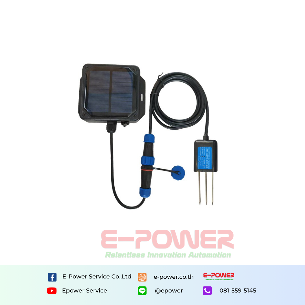 Smart High Precision LoRa Solar Soil EC Sensor