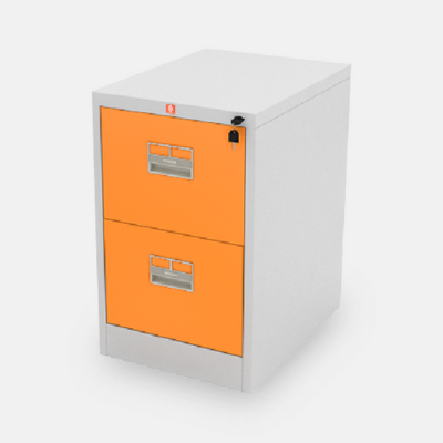 ตู้เก็บเอกสารเหล็ก 2 ลิ้นชัก ยี่ห้อ Luckyworld รุ่น KCDX-2