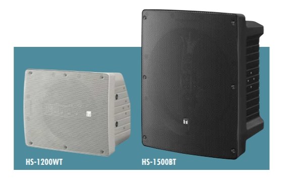 ลำโพงตู้ TOA HS-1200BT Coaxial Array Speaker System 60W 12" - audio-item