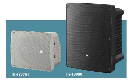 ลำโพงตู้ TOA HS-1500BT 2-way passive speaker 60W 15" - audio-item