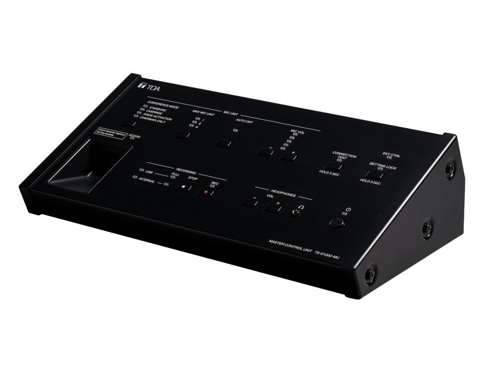 เครื่องควบคุม ชุดประชุมแบบดิจิตอล TOA TS-D1100-MU Master Control Unit