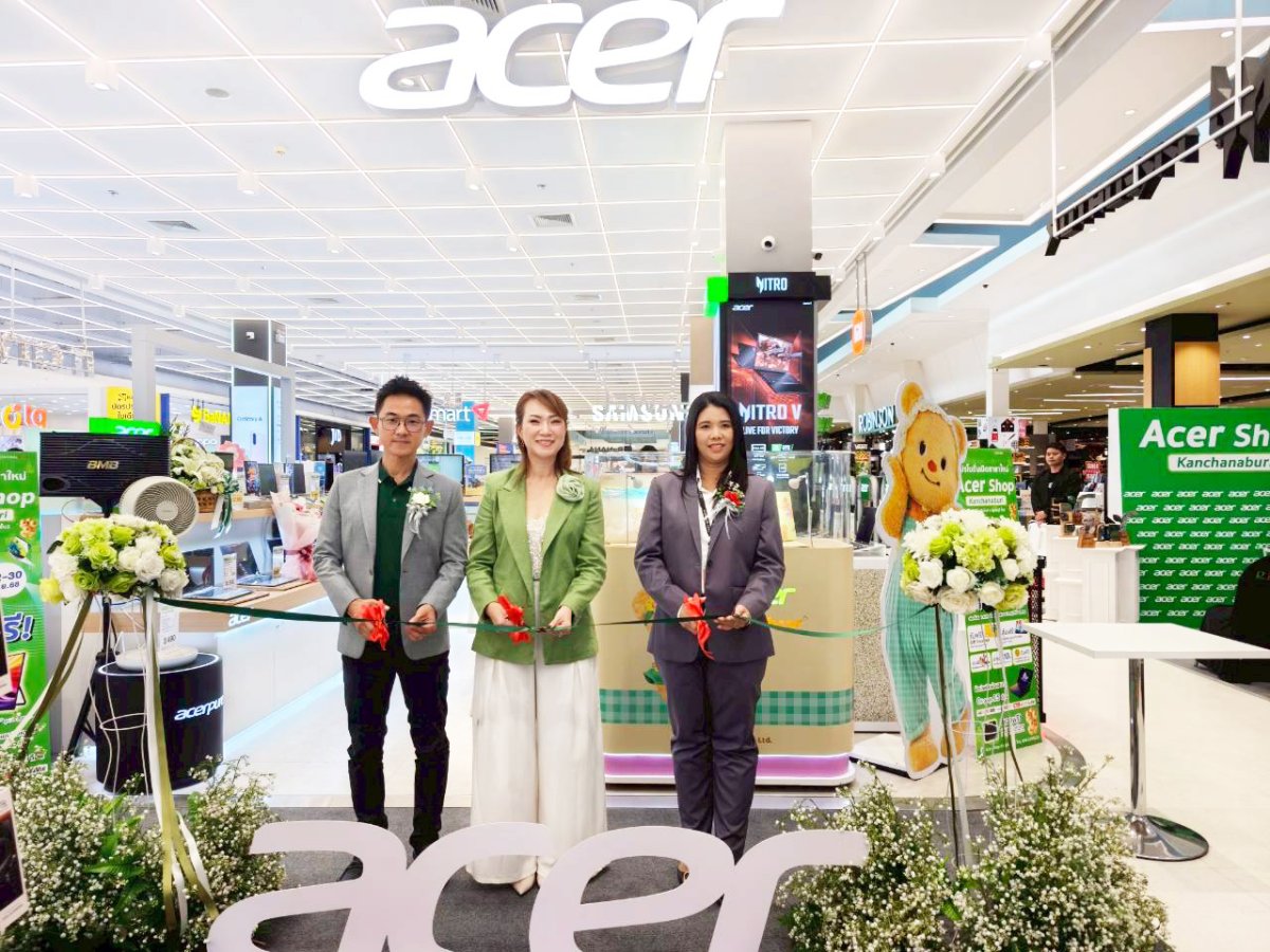 วีเทคคอมพิวเตอร์ ฉลองเปืดสาขาใหม่ ACER Shop กาญจนบุรี GRAND OPENING DAY