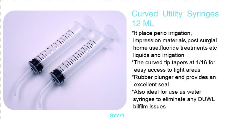 Curved Utility Syringes 12 ML. - ctpharma-group