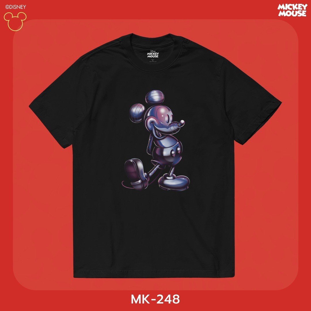 Mickey Mouse เสื้อยืดลิขสิทธิ์ คอกลม แขนสั้น (MK-248) - power7shop