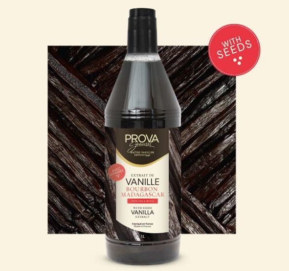 Prova Madagascar Bourbon Pure Vanilla Extract with seeds (FRANCE ...