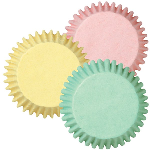Wilton Assorted Pastel Color Baking Cups (75cups) - lemmemore