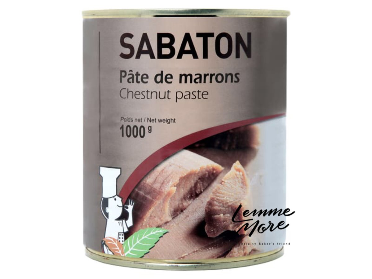 SABATON PÂTE DE MARRONS Chestnut Paste 1kg -เกาลัดบด