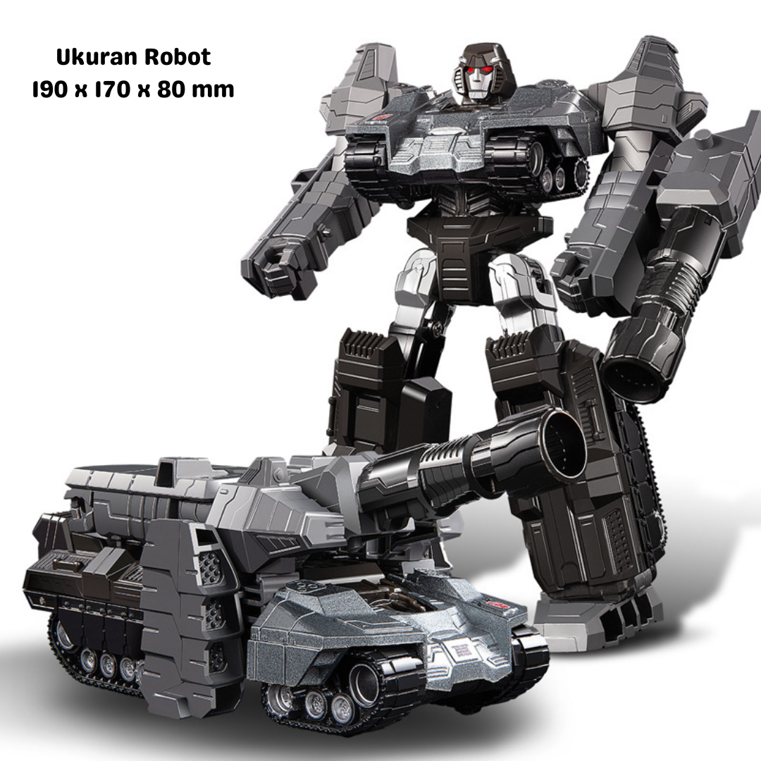 Mainan anak robot berubah bentuk Transformer Karakter Megatron