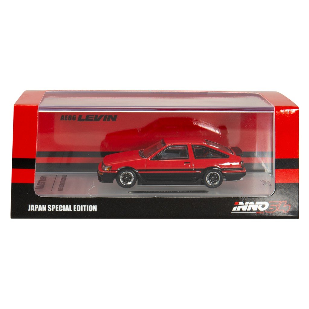 TOYOTA COROLLA AE86 LEVIN RED
