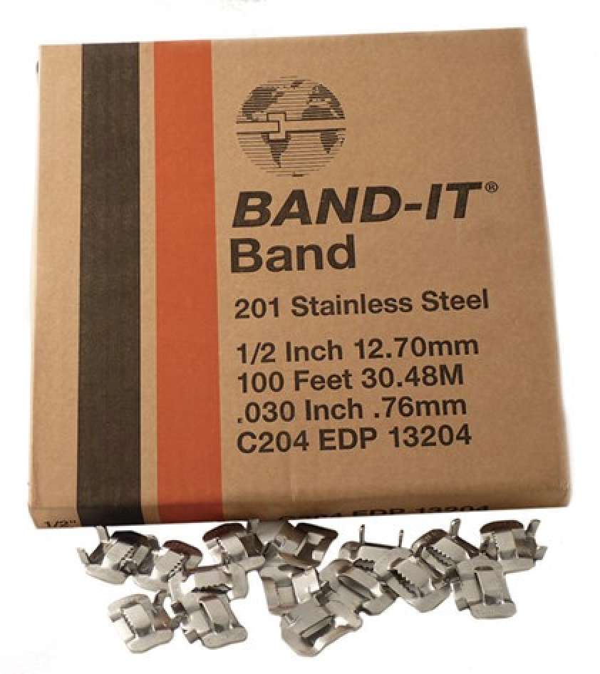 แคลมป์รัดท่อ Hose Clamp แบบ Band it Clamp - Premier Hydraulic