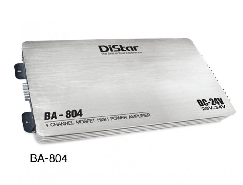 Audio system for buses, trucks, model BA-804 - distar