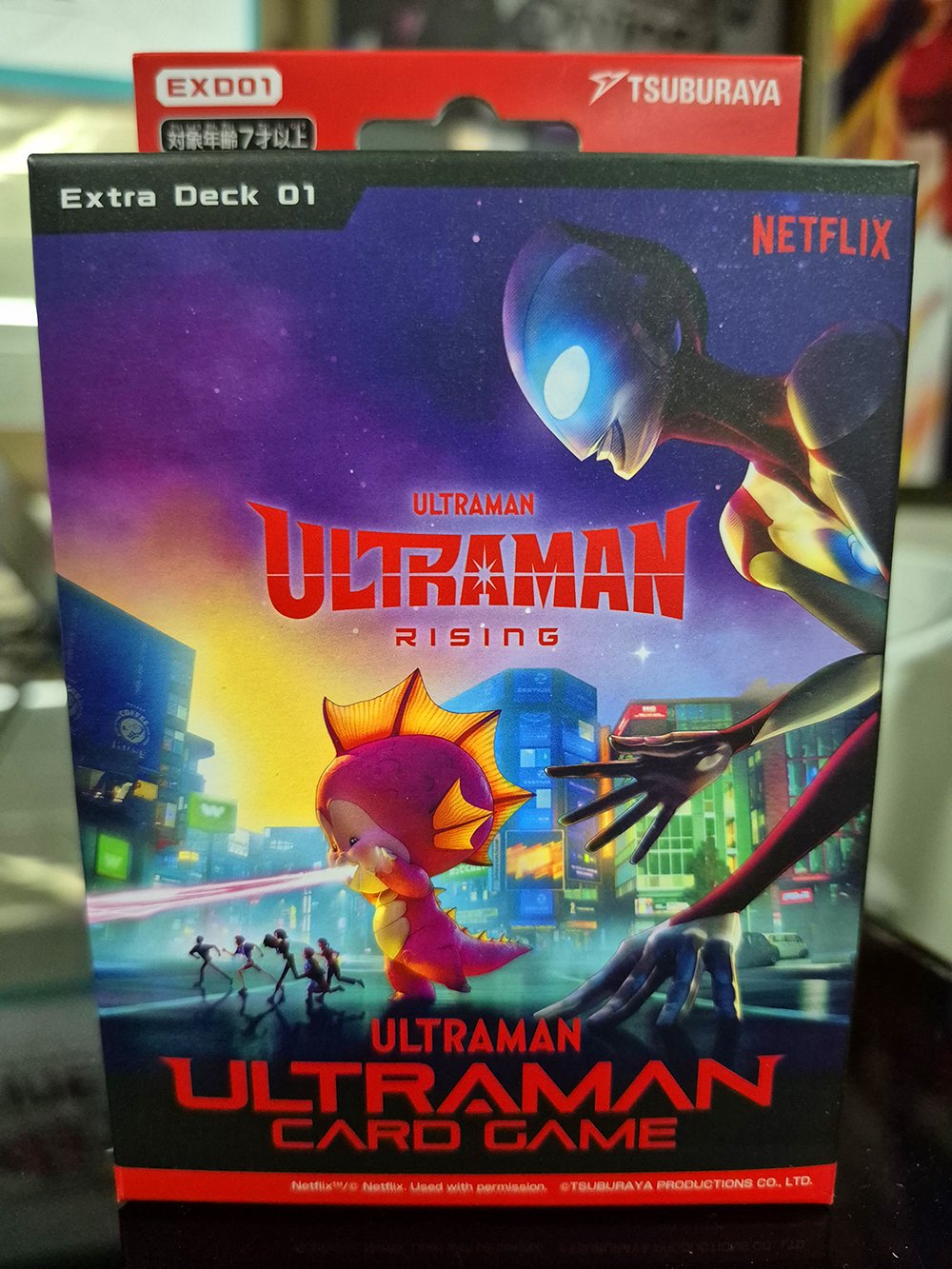 Ultraman card game : Ultraman Rising [EXD01] (ชุดเริ่มเล่น Ultraman Rising ภาษาญี่ปุ่น)