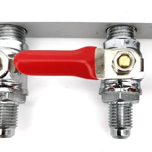 Gas Line Manifold Splitter 3 ways (MFL Thread) - ezytobrew