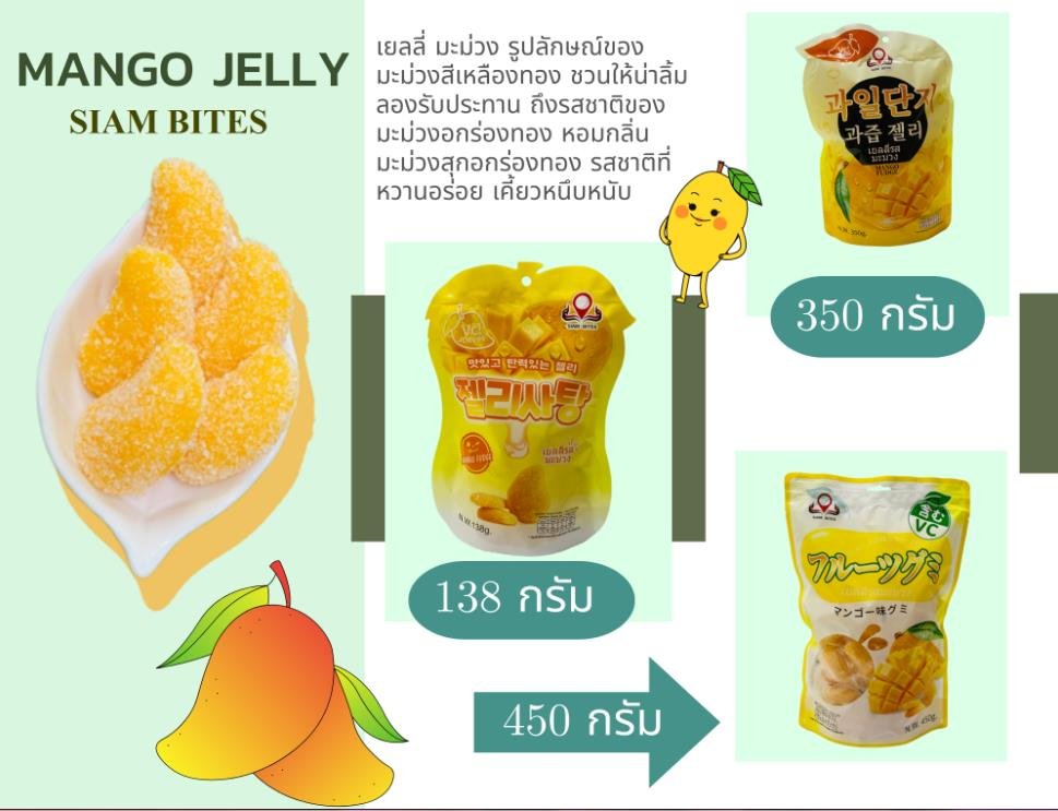 Mango Jelly Gummy