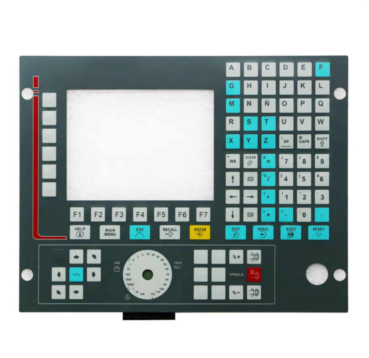 FAGOR 8035 8036 CNC8036 8037 CNC8037 Button panel ปุ่มกดเครื่อง Control ...
