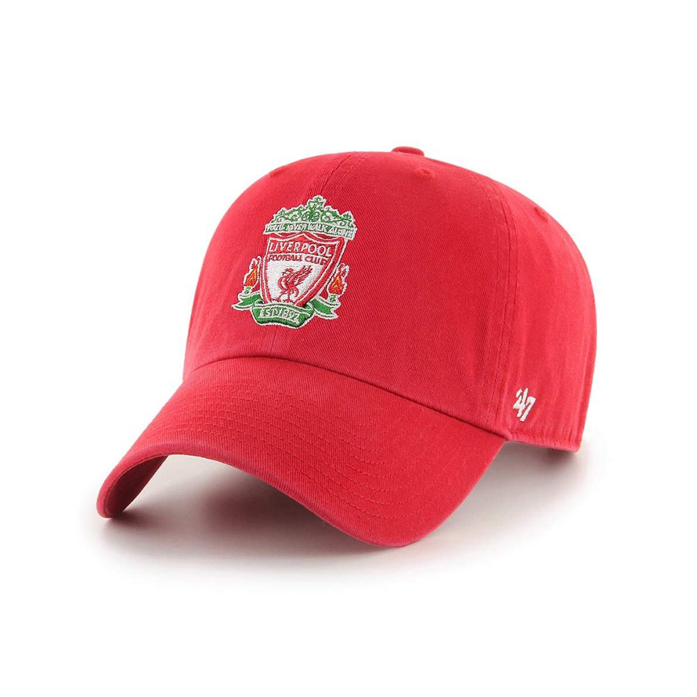 47 BRAND OFFCIAL LOGO LIVERPOOL FC ’47 CLEAN UP BLACK RED