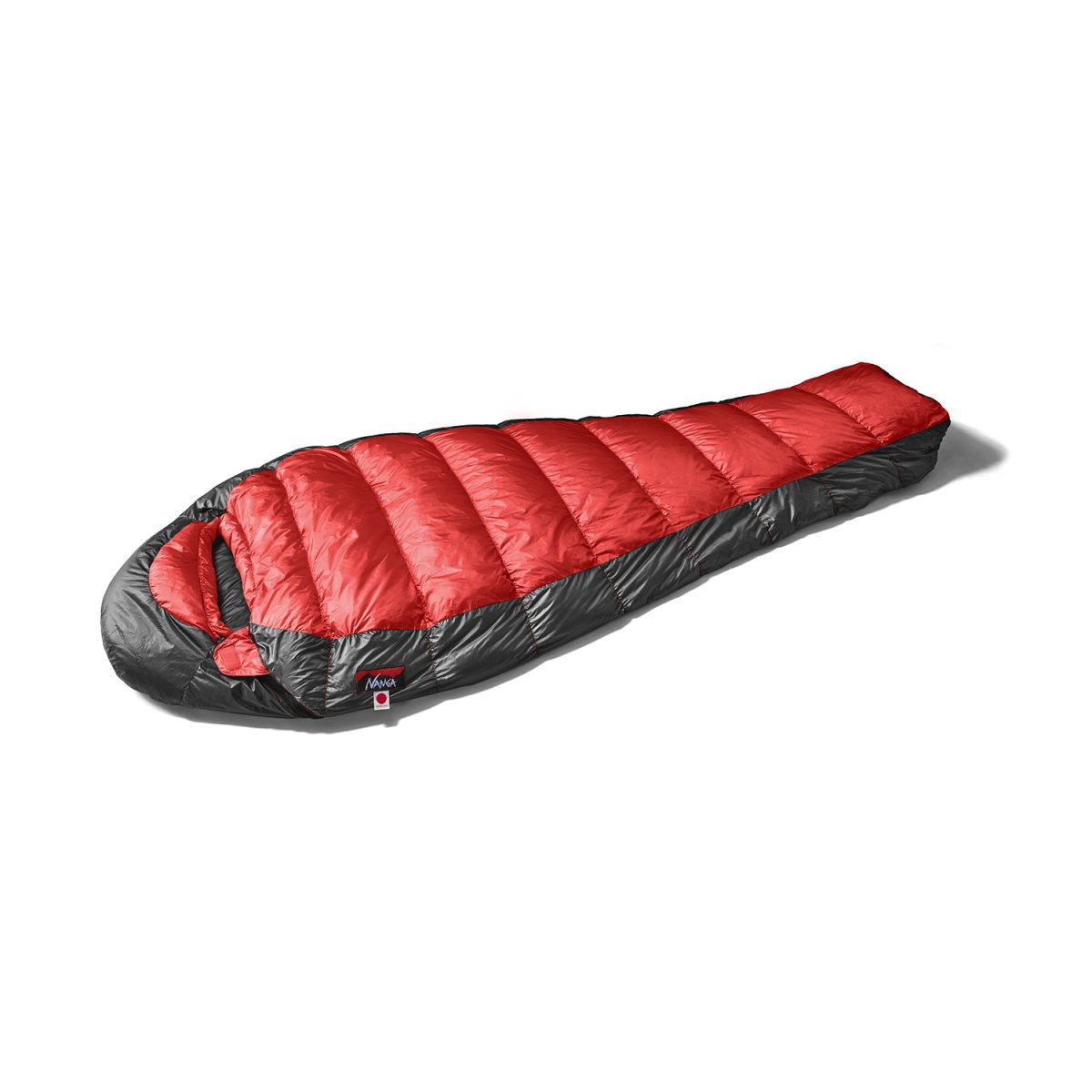 NANGA SLEEPING BAG UDD BAG 380DX REGULAR ( RED )