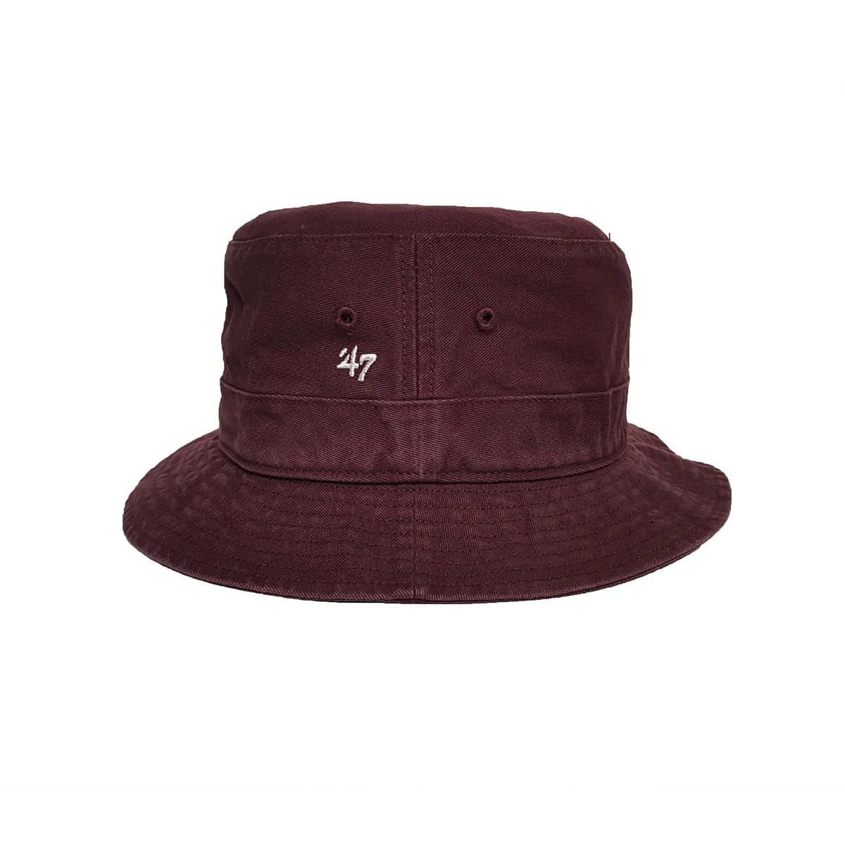 47 CLASSIC BUCKET BLANK MAROON - outdoorbotanica