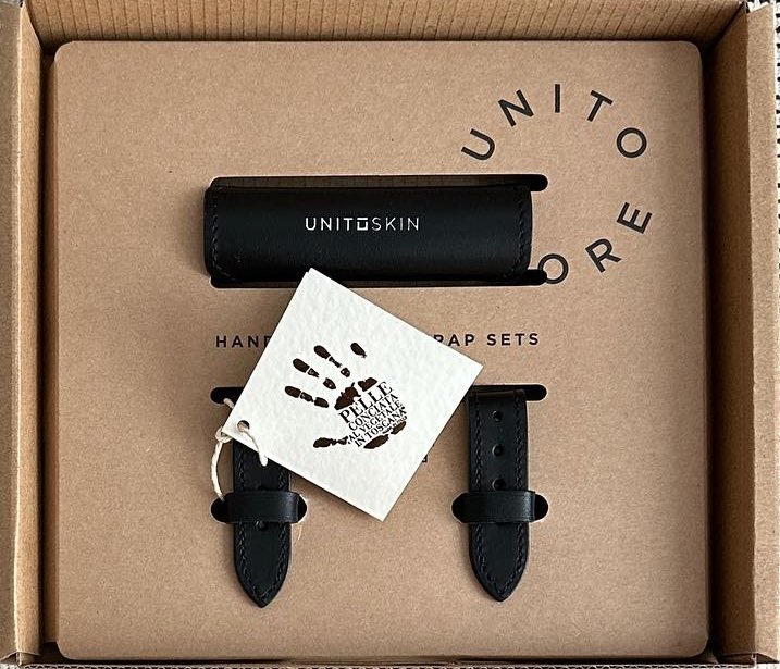 UNITO LEATHER STREP SET BLACK (Limited Edition) - outdoorbotanica