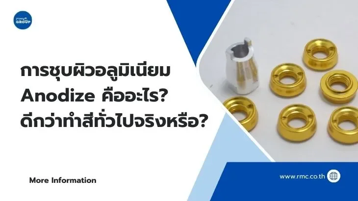 การชุบผิวอลูมิเนียม Anodize คืออะไร? ดีกว่าทำสีทั่วไปจริงหรือ?
