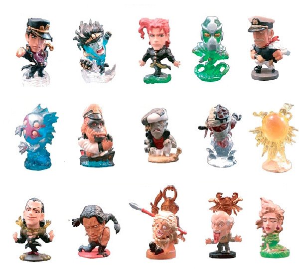 [OPENED][NO BOX] JOJO MBH, Chara Heroes 15 Pieces, Jojo's Bizarre ...