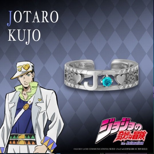 [Price 4,700/Deposit 3,700][OCT2024] TAKE-UP, Cuff Ring, Kujo Jotaro ...