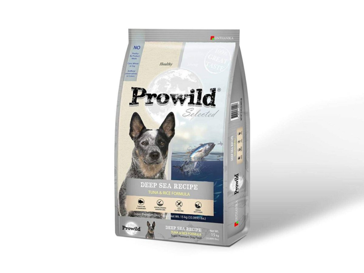 Prowild Evolution อาหารสุนัข เกรดพรีเมี่ยม รสทูน่าและข้าว