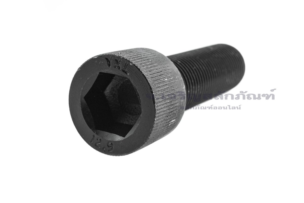 น็อตหัวจมดำแข็ง M20x2.0x70 เกลียวตลอด - jspstore