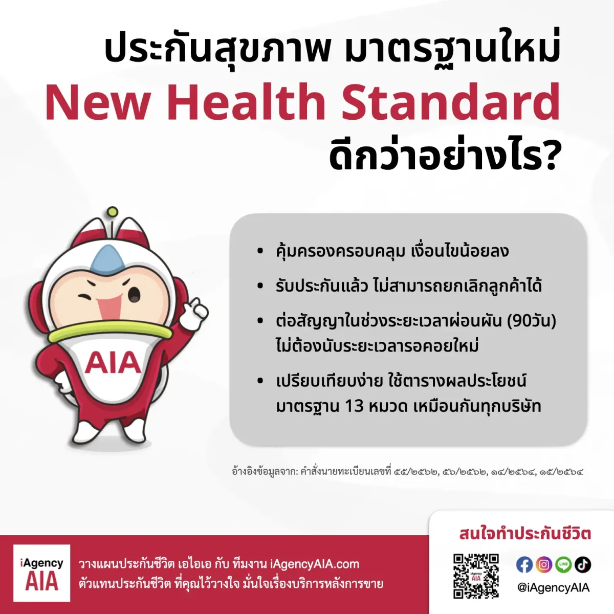 ประกันสุขภาพ มาตรฐานใหม่ New Health Standard คืออะไร