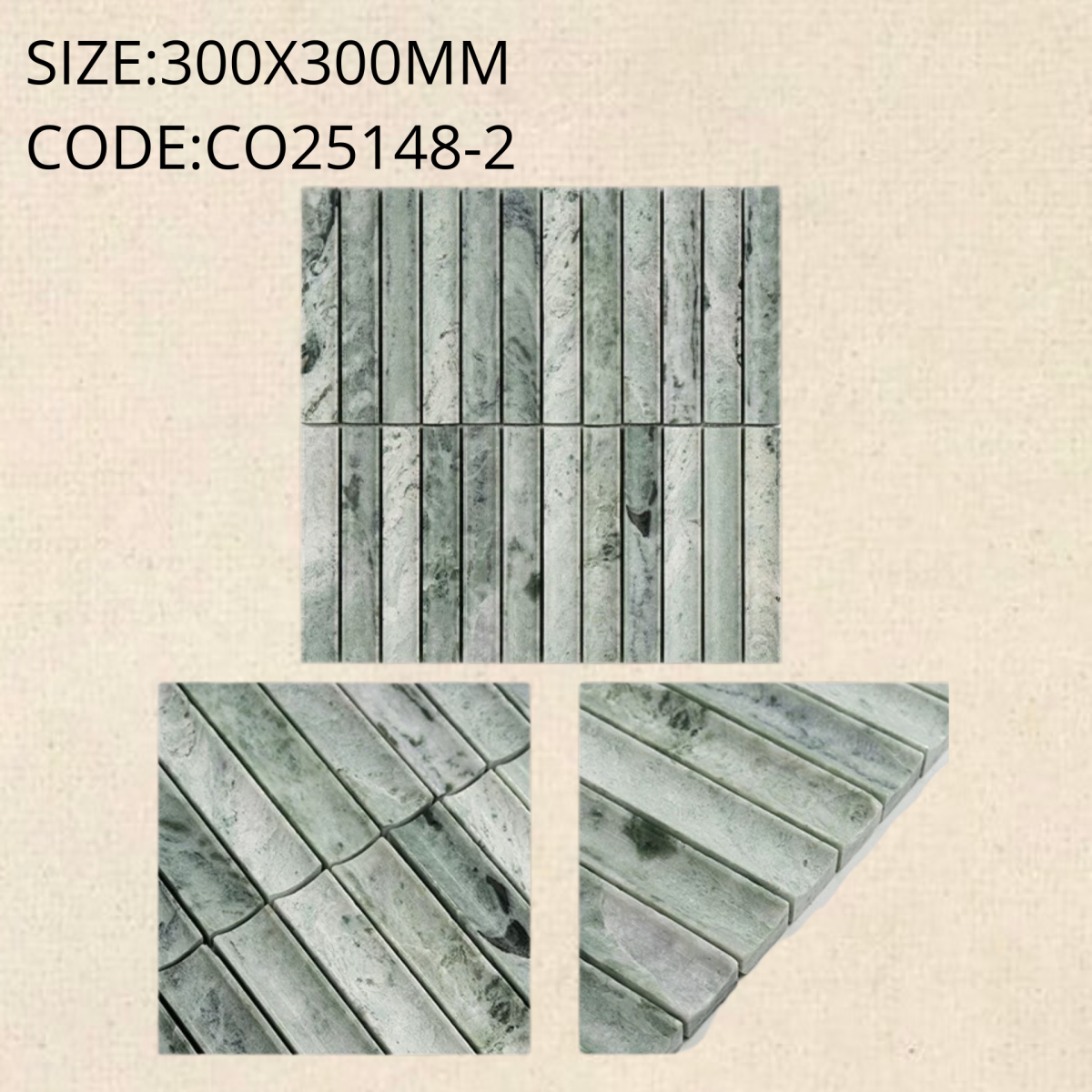 C025148-2 Stone Concave Mosaic