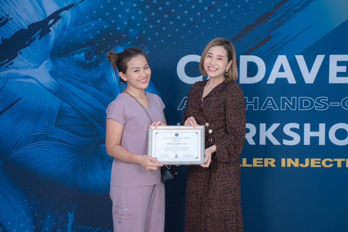 คุณหมอพลอย กับ ประสบการณ์เพิ่มเติมความรู้จากคอร์ส Cadaver and hands-on ...