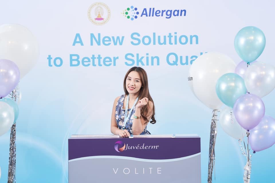 คุณหมอไอซ์ เข้าร่วมงาน Juvederm Volite A New Solution to Better Skin ...