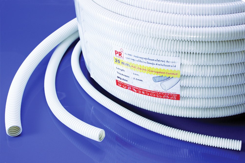 ท่อลูกฟูก จาก PRI (uPVC Corrugated Conduit)