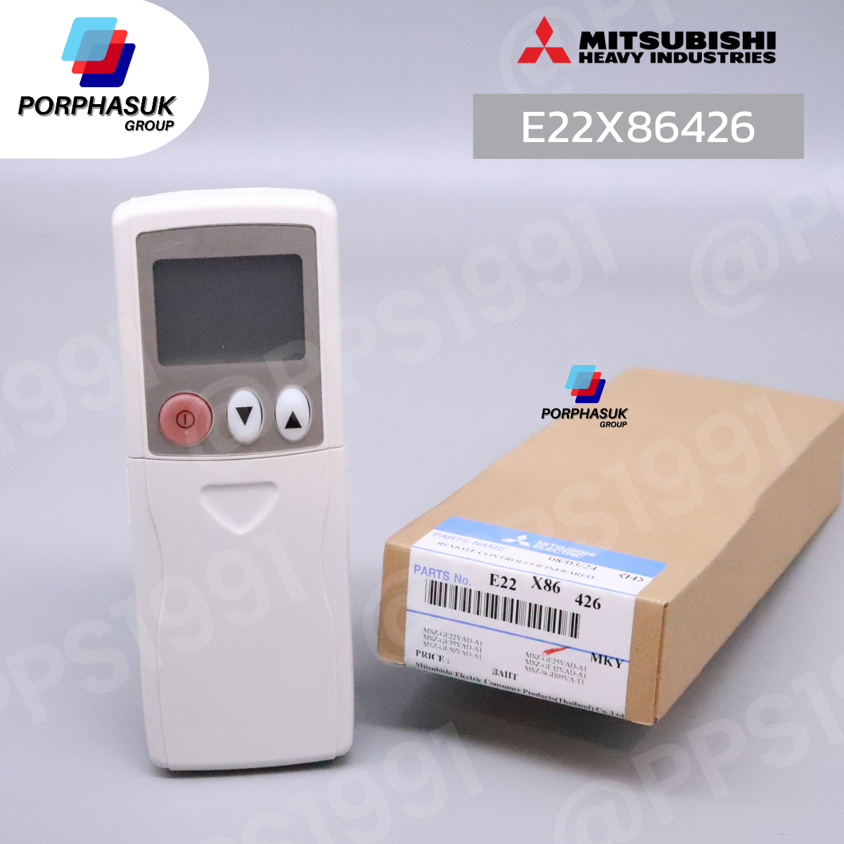 มิตซูบิชิอิเล็คทริค - รีโมท P/N E22X86426