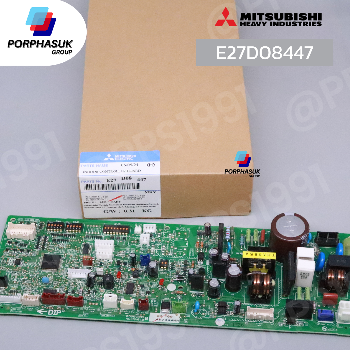 มิตซูบิชิอิเล็คทริค - แผงPCB FCU P/N E27D08447