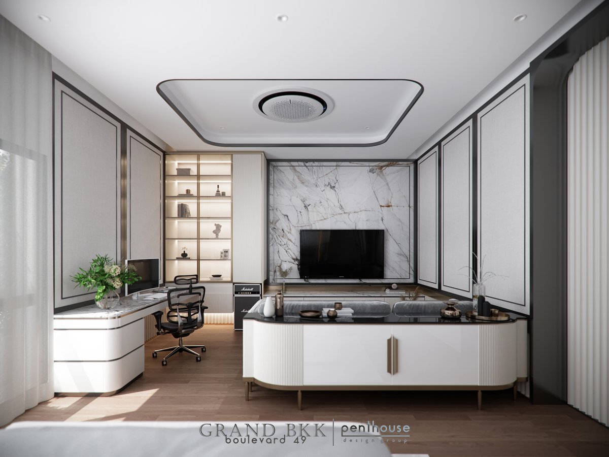 Grand bangkok boulevard 49 | Penthouse Design Group บริการออกแบบภายใน ...