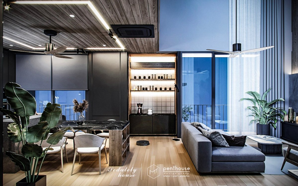 sedately house | Penthouse Design Group บริการออกแบบภายในครบวงจร