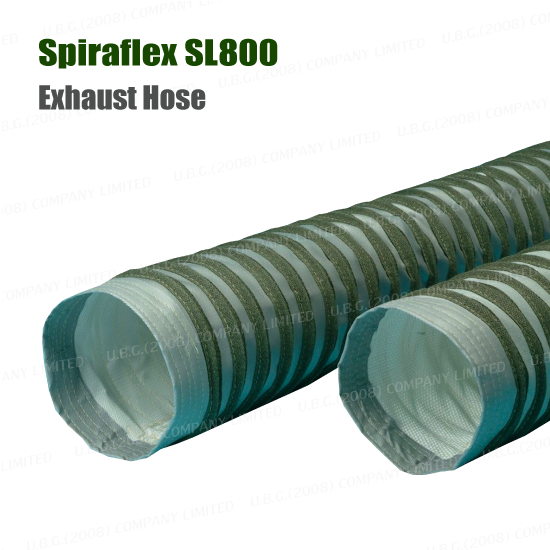 SPIRAFLEX SL800 Exhaust Hoses,ท่อเฟ็ก,ท่อเฟก,flexible air duct ราคา ...