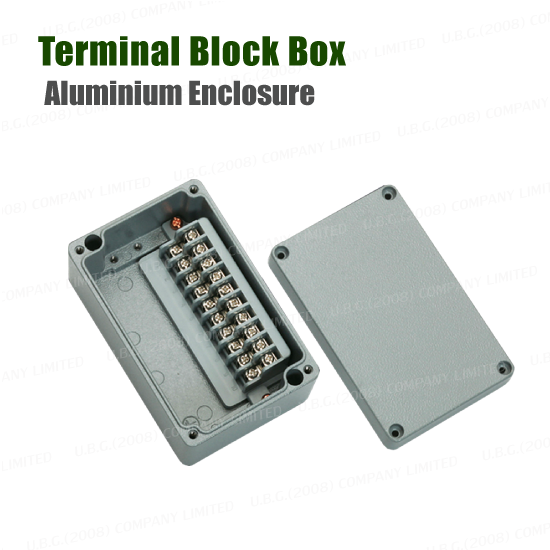 10PT Aluminium Terminal Block Boxes, - ubg