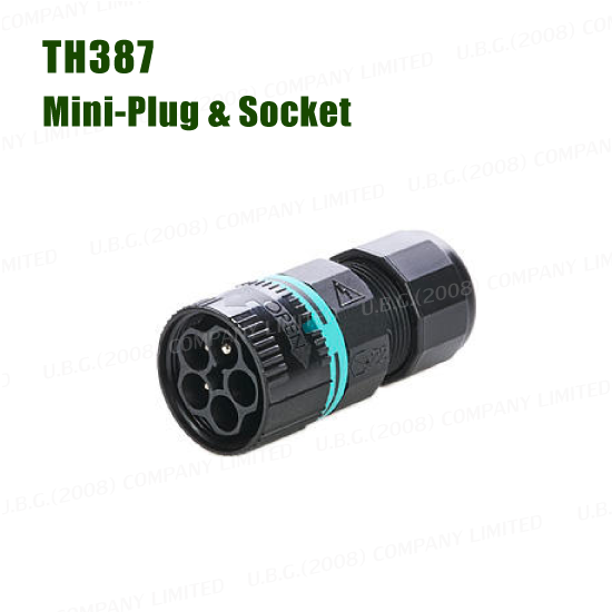 THB.387.A5A,ELECTRICAL CONNECTORS IP68,techno connector,waterproof ...