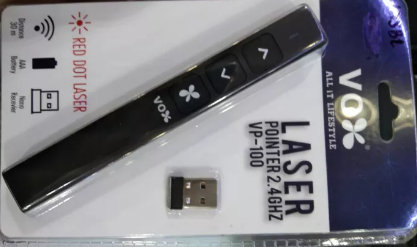 Laser Pointer 2.4 GHZ รุ่น VP100 Vox - suphanbookstationery